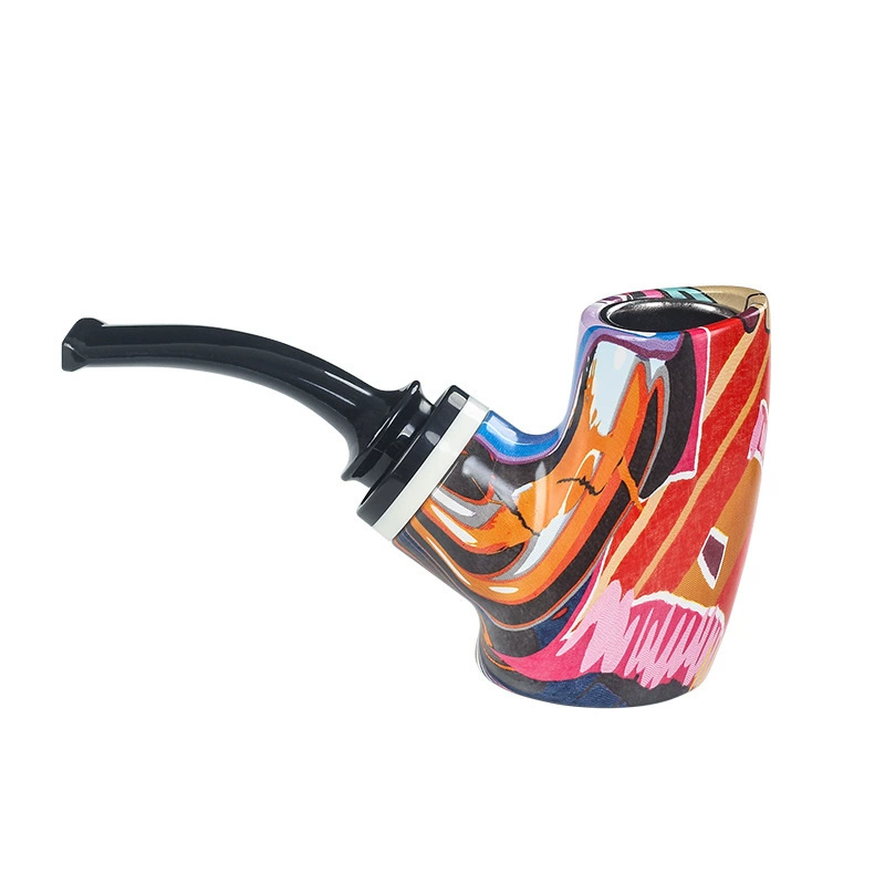 Formica pipe portable men's old fashioned dry tobacco bag pot cavity ...